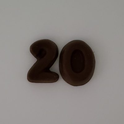 Chocolate numbers for birthday - Virginia's Finest Chocolates