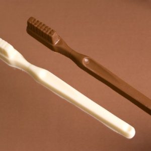 Toothbrush shaped chocolate - Virginia's Finest Chocolates
